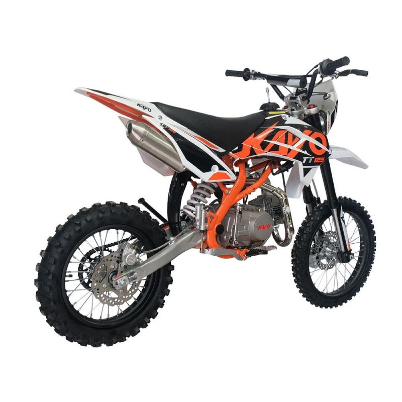 Питбайк KAYO BASIC TT125 17/14 KRZ (механ. сцепл., кикстартер, 2022 г.) | Купить питбайк в Крыму